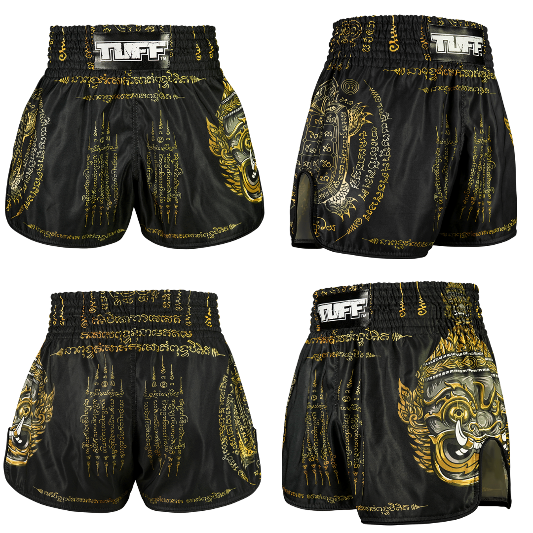TUFF Muay Thai Shorts Boxing Shorts MMA Fight Martial Arts Gym Boxing ...