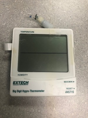 Extech Instruments 445715 Big Digit Hygro Thermometer | eBay