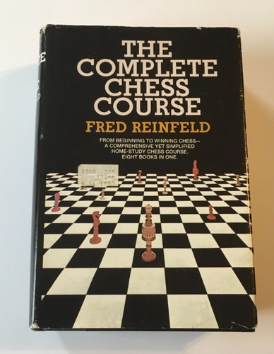 The Complete Chess Course by Fred Reinfeld 1959 Hardcover Book ...