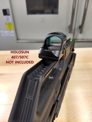 RMR HOLOSUN 407C 507C RED DOT SIGHT MOUNT FOR KEL-TEC KS7 CARRY HANDLE ...