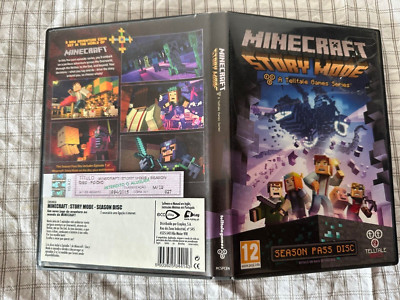 MINECRAFT Story Mode PC DVD UK FREE REGION CIB | eBay