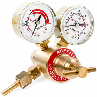 Acetylene Regulator Small Tank Gauge Cutting Torch Fits Most Victor ...