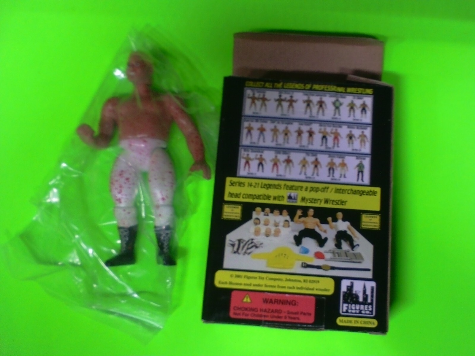 LEGENDS OF PROFESSIONAL WRESTLING JIMMY VALIANT BLOODY RARE | eBay