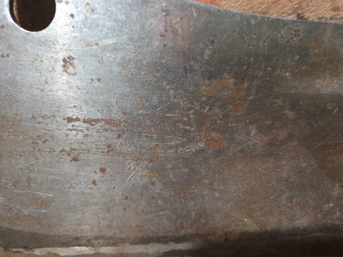 VINTAGE #2 W.M. BEATTY & SONS CHESTER PENN 7.5" BLADE MEAT CLEAVER ...
