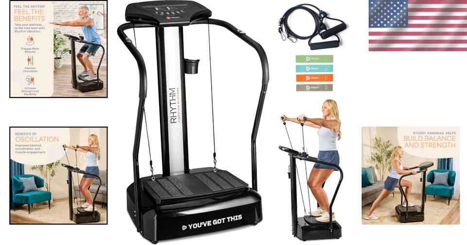 Professional Body Shaker Exercise Machine - Vibration for Flexibility ...