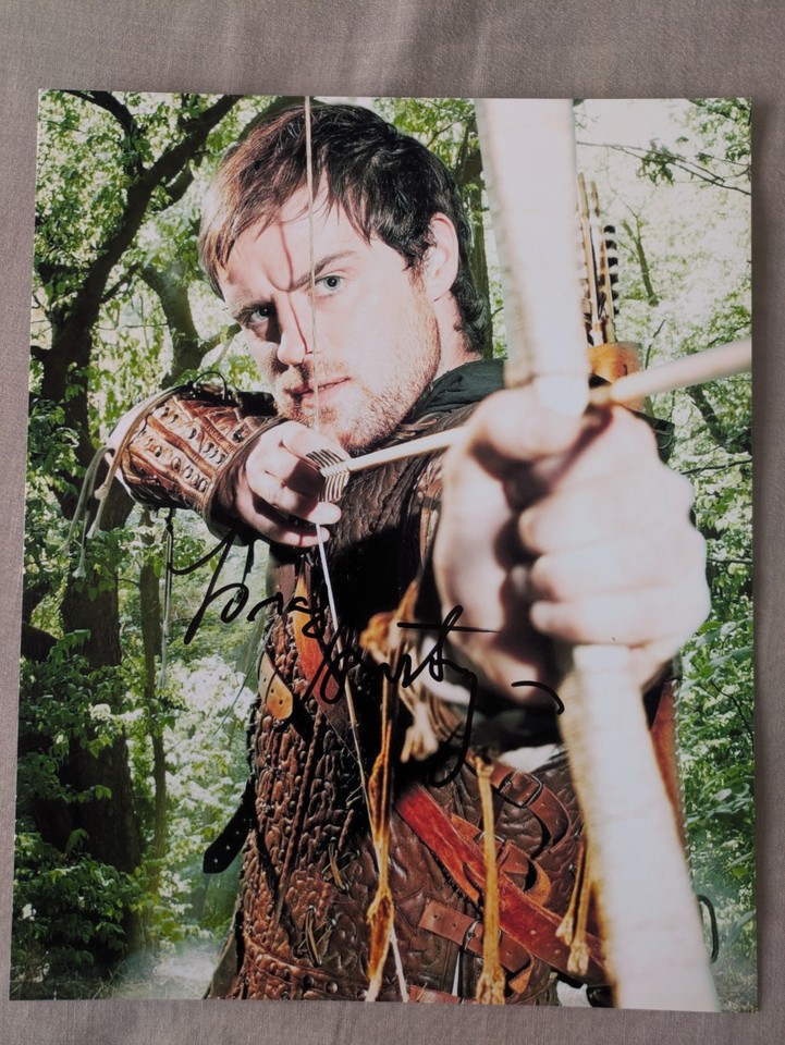 Jonas Armstrong Hand Signed 10x8 Photo Autograph Television Actor BBC ...