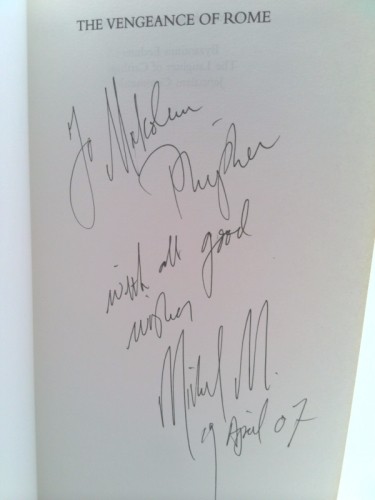 The Vengeance of Rome: Pyat Quartet (UP, Signed) by Michael Moorcock | eBay