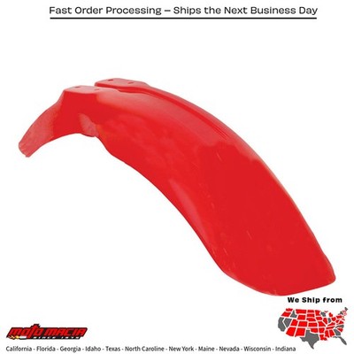 FRONT FENDER RED Honda CR80RB Expert 1996-2002 Honda CR85R 2003-2007 ...