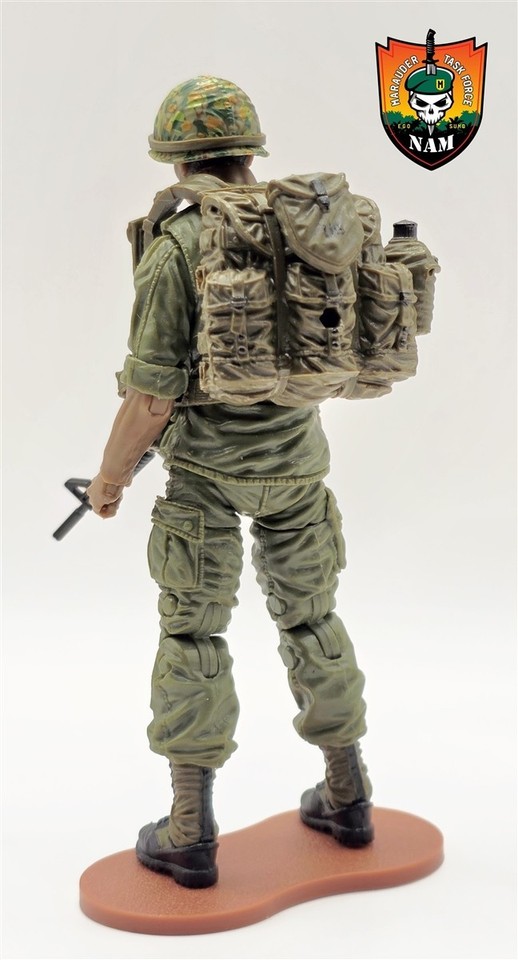 Marauder Task Force Vietnam War US ARMY POINT-MAN with Gear 1:18 ...