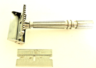 { VINTAGE GEM MICROMATIC RAZOR PAT 1773614 with Gem Blade | eBay