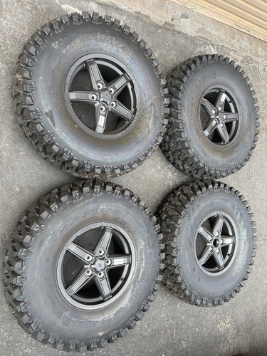 4-2022-2023 POLARIS RZR PRO R TURBO R WHEELS TIRES 32x10x15 MAXXIS ...