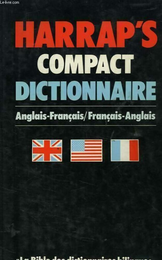 Harrap's Concise French And English Dictionary Chambers | eBay Australia
