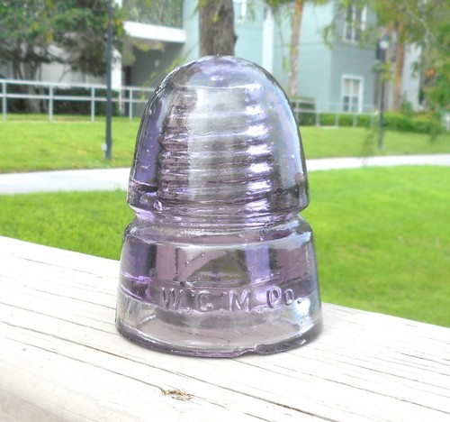 Nice Purple CD 145 W.G.M.Co Beehive Style Glass Insulator (R) | eBay