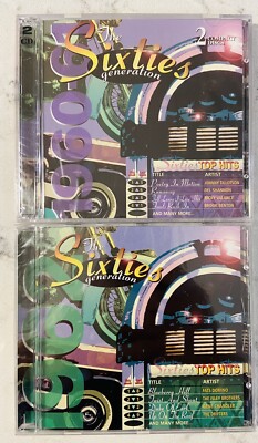 NEW & SEALED ~ THE SIXTIES GENERATION CDS CD LOT ~ 1960-1961 & 1962 ...