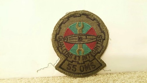 USAF 55th Organizational Maintenance Squadron Patch | eBay