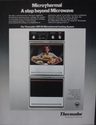 1978 Thermador Microthermal CMT-20 Wall Oven Appliance Vintage Print Ad ...
