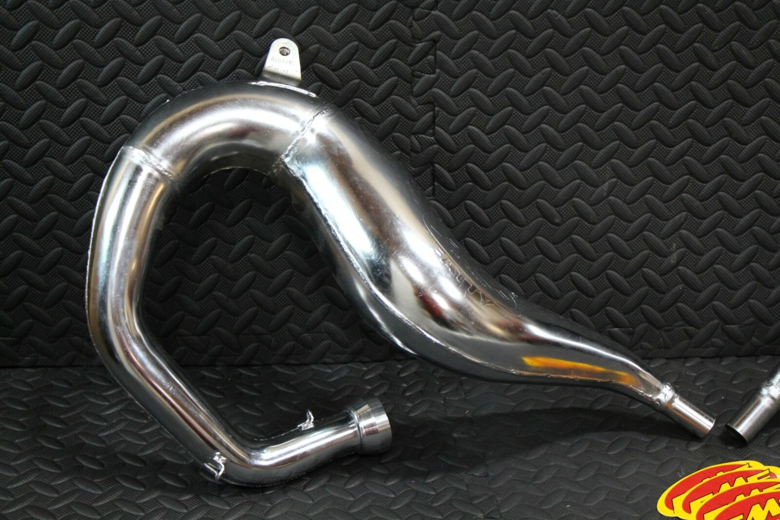 NEW FMF Fatty exhaust Pipes & Power core 2 silencers Yamaha Banshee ...