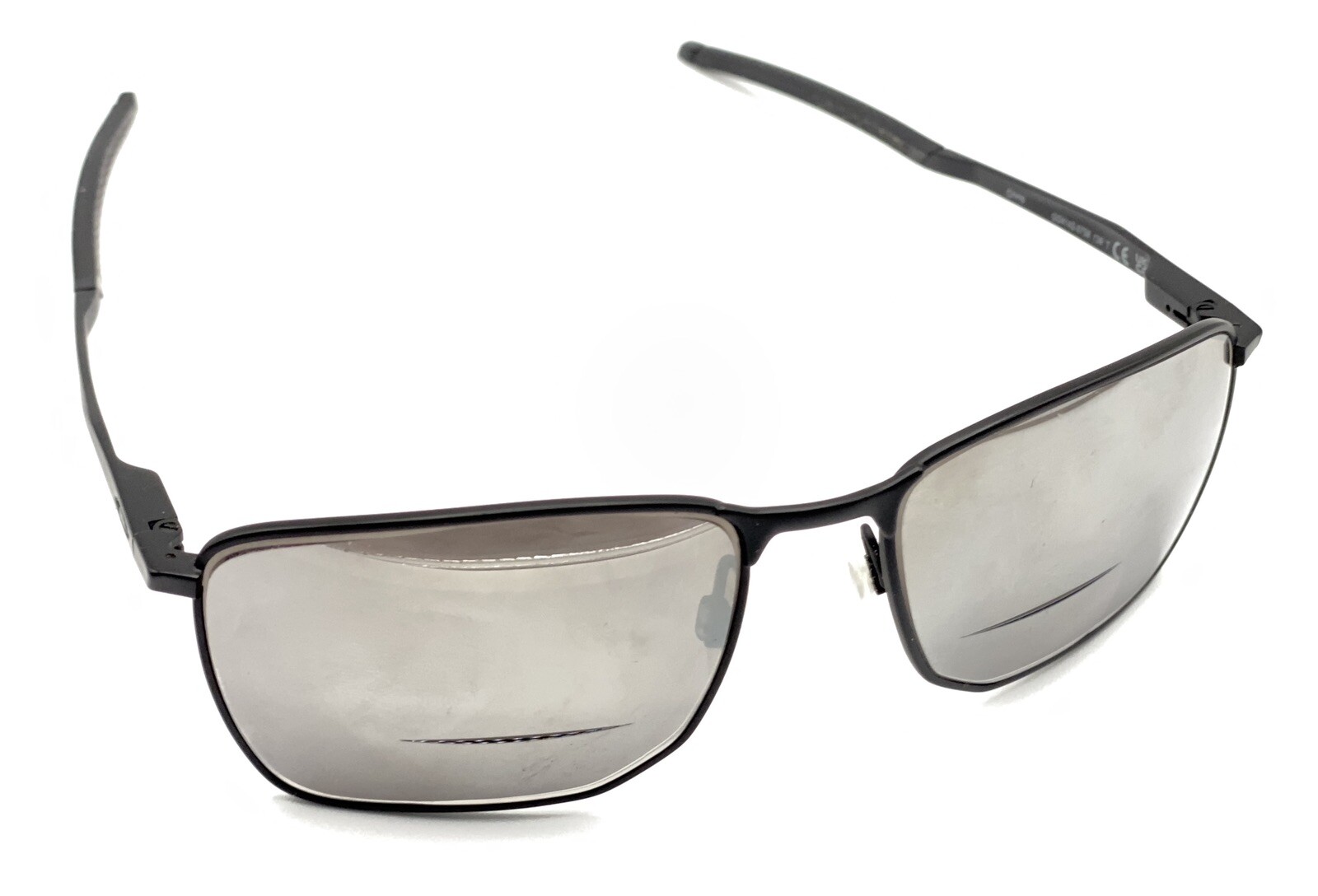 Oakley Ejector OO4141-0758 Satin Black Metal Sunglass… - Gem