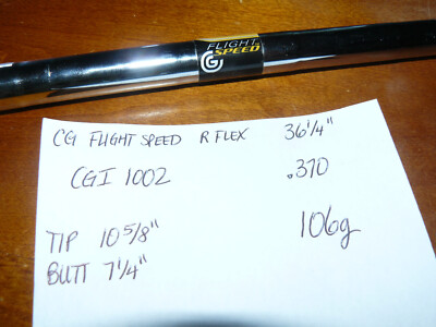 Cleveland Flight Speed Iron Shaft Steel 36 1/4" Regular R Flex PULLED ...