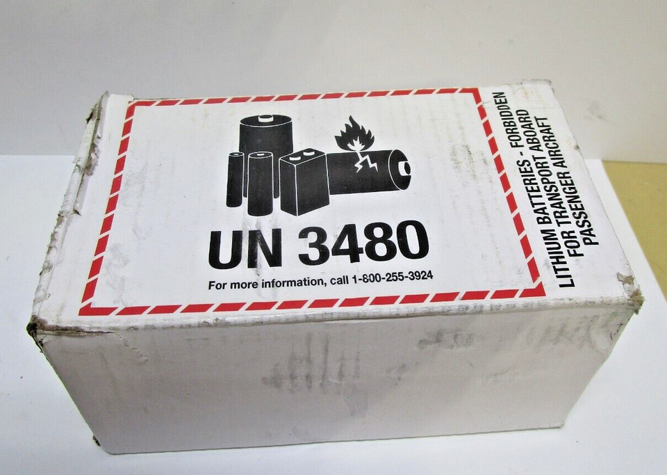 UN 3480 LITHIUM BATTERIES 24VBAT-LTE SUNJOE 842470110076 | eBay