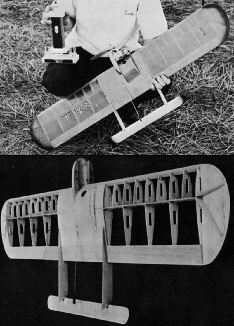 Model Airplane Plans (UC): Toothpick 42" Combat for .36 Engine by Dick ...