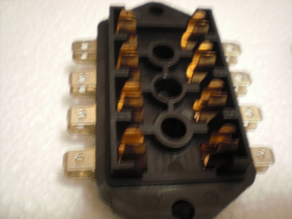NEW FUSE BOX , 1970-1980 MGB 1970-1979 MG Midget , WITH COPPER CONTACTS ...