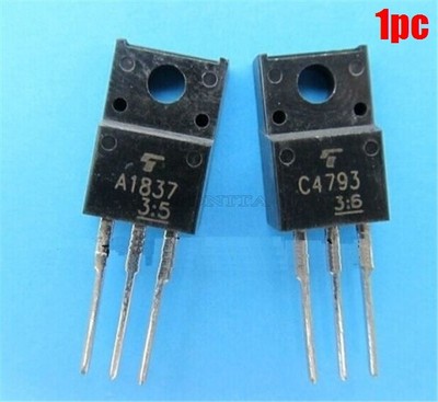 Transistor A1837 C4793 2SA1837 / 2SC4793 1Pairs Ic New ry | eBay