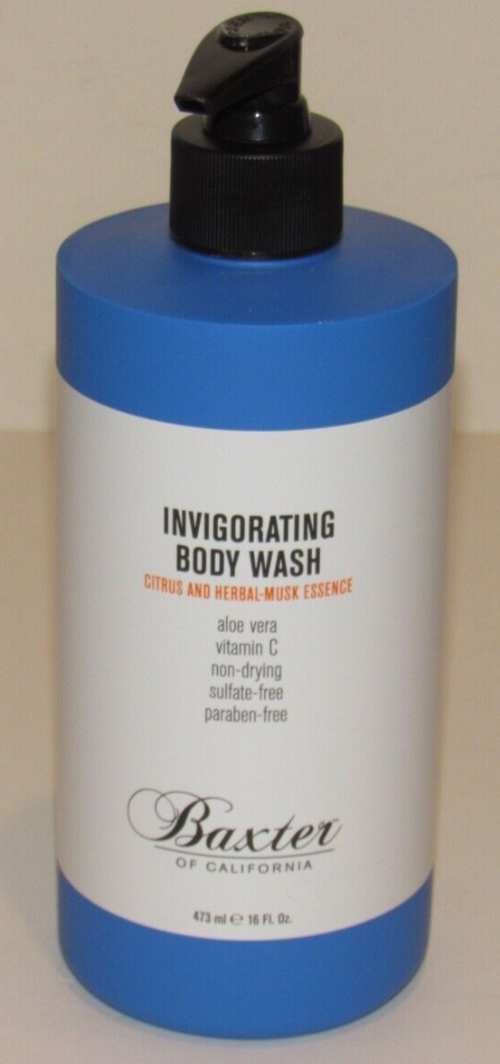 Baxter Of California Invigorating Body Wash Citrus & Herbal Musk 16 Oz ...