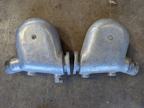 Marine Jet Boat Exhaust Riser Snails Ford Chevy Olds 460 454 455 | eBay