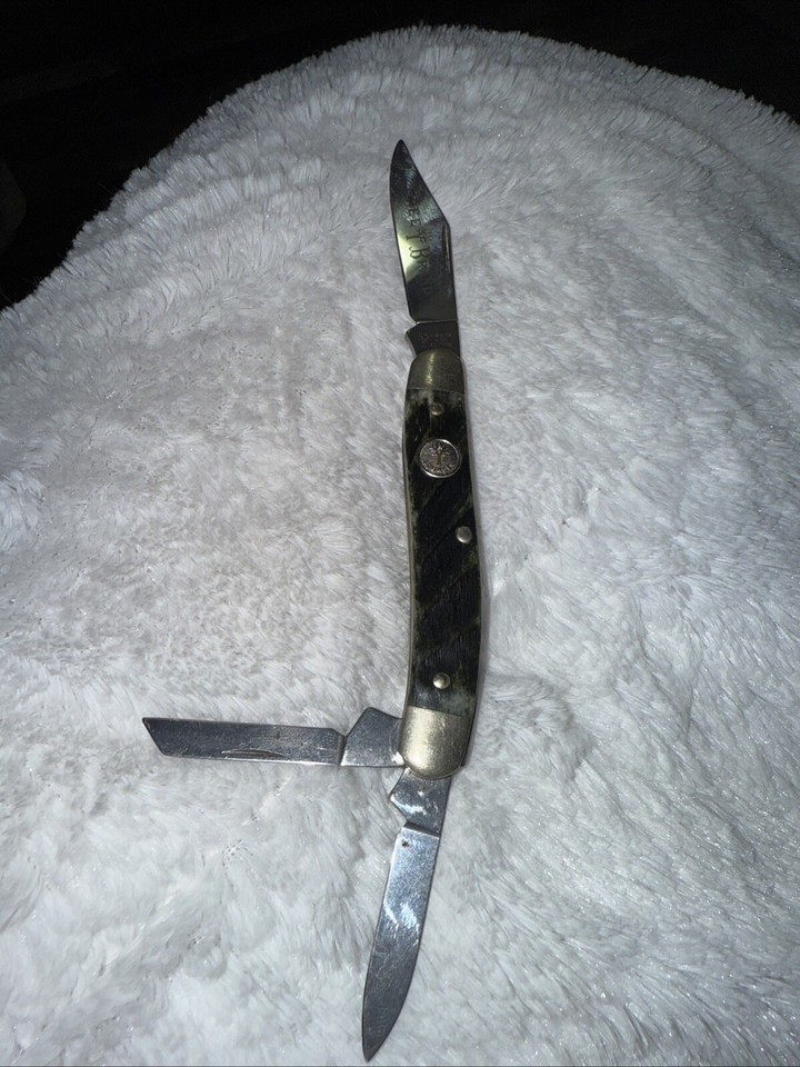 H Boker Brand Solingen Pocket Knife 3 Blade | eBay