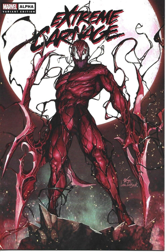 EXTREME CARNAGE ALPHA INHYUK LEE VARIANT MARVEL COMICS 2021 NEW UNREAD ...