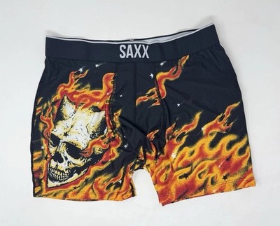 SAXX Underwear Volt Ballpark Pouch Boxer Briefs Size Medium in Black ...