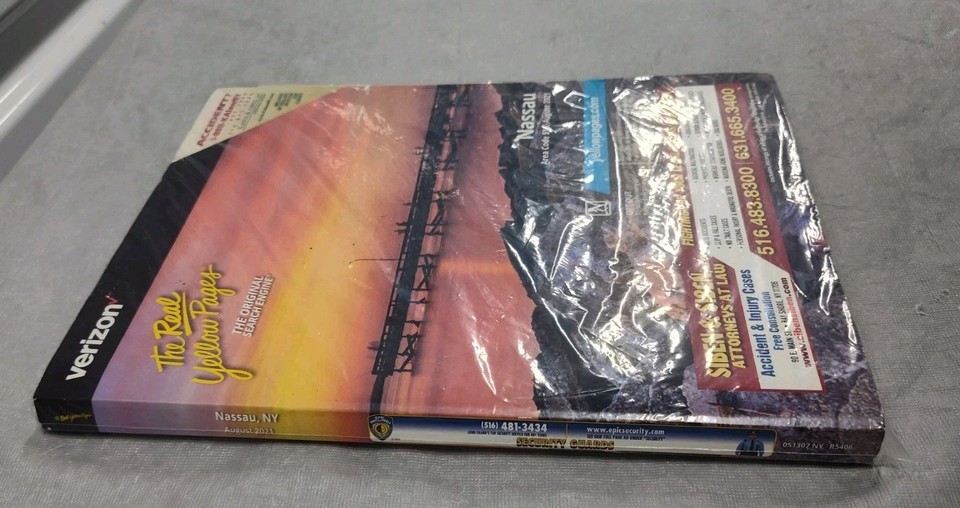 Yellowbook 2021 Verizon Phone Book Nassau County, NY-Yellow Pages ...
