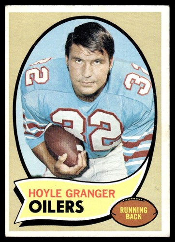 1970 Topps Hoyle Granger Rookie Houston Oilers #155 | eBay