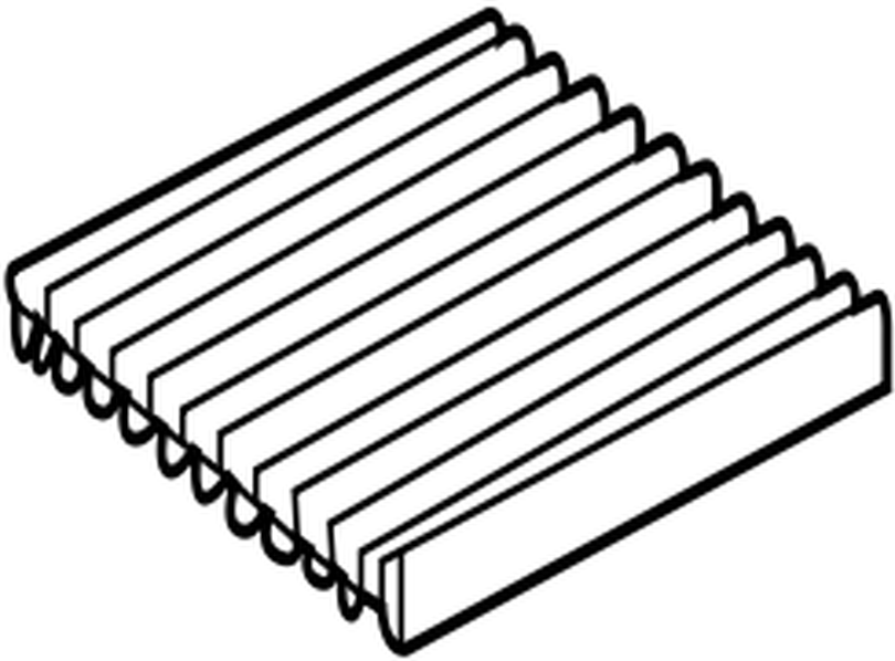 87139-48030 Toyota Filter, clean air 8713948030, New Genuine OEM Part ...