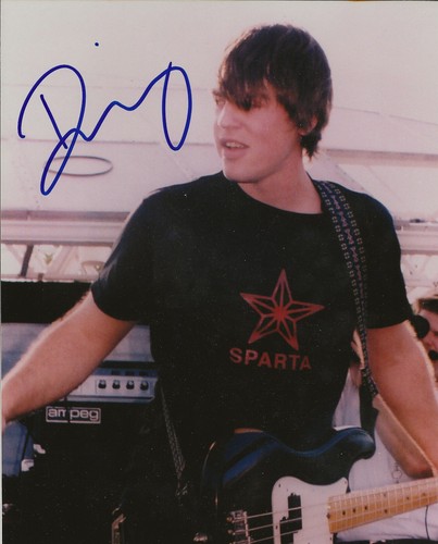 Rick Burch of Jimmy Eat World REAL hand SIGNED 8x10" Photo COA ...