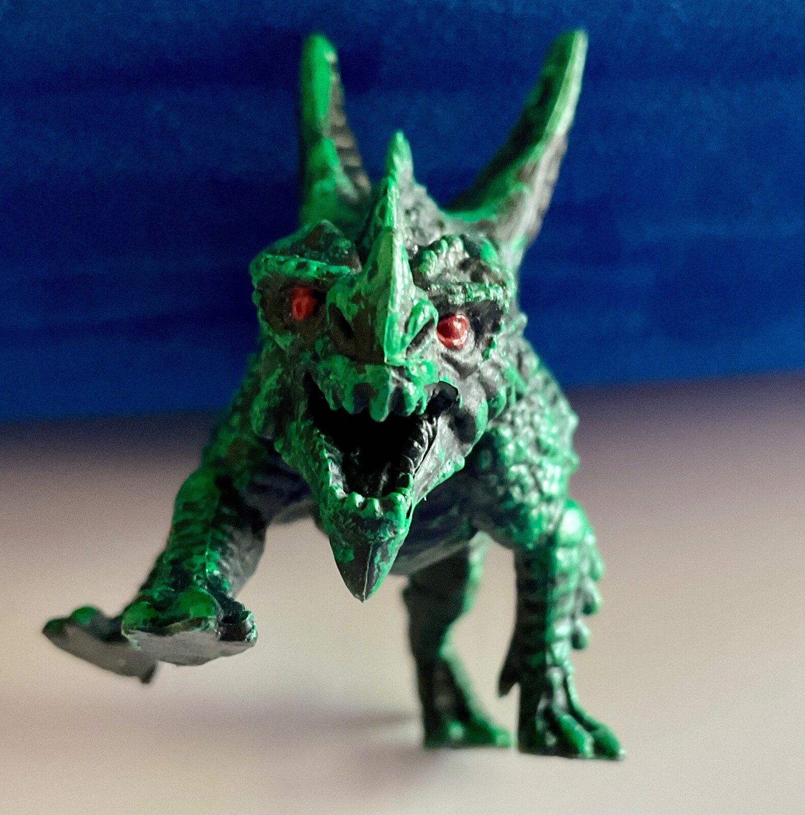 Emerald Reaper Dragon Ferocious D&D Campaign Miniature 5” Figurine Pre ...