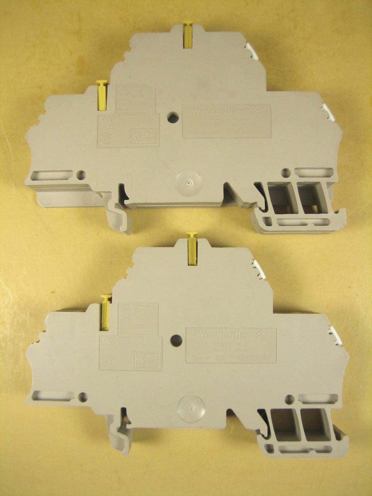 Weidmuller ZDK 2.5 Terminal Block Lot of 2 | eBay