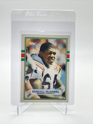 1989 Topps Traded Randall McDaniel Rookie Card #54T NM-Mint FREE ...