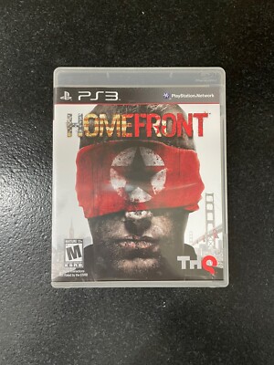 Homefront (Sony PlayStation 3, 2011) PS3 Complete w/ Manual TESTED CIB ...