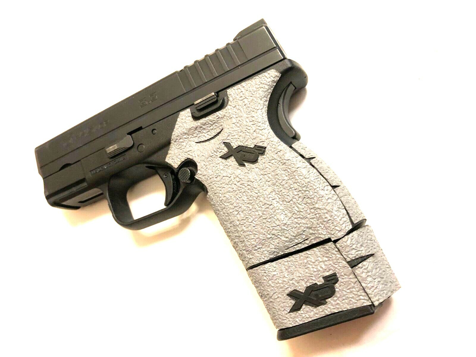 HANDLEITGRIPS Gray Laser Cut Custom Textured Rubber Grip for ...