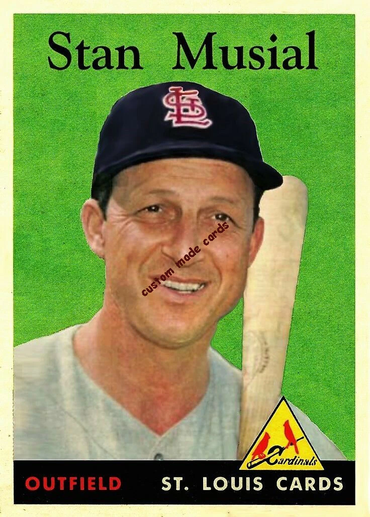Stan Musial Baseball Card