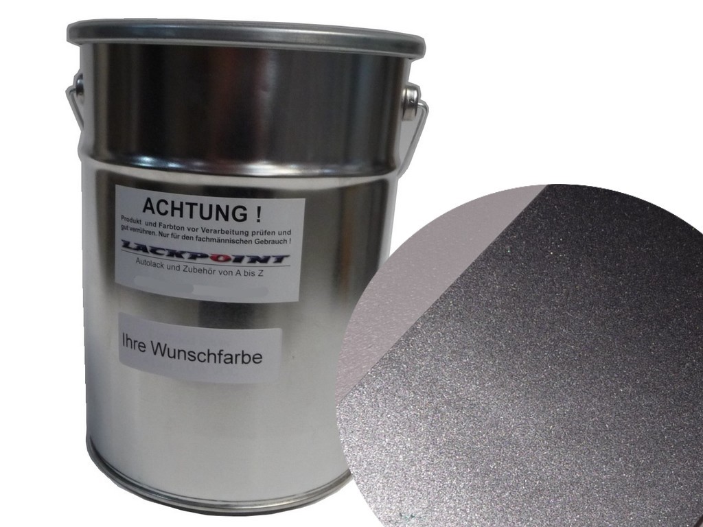 2 Litre Spray-Ready Base Coat Suitable for BMW A08 Gray Metallic Car ...