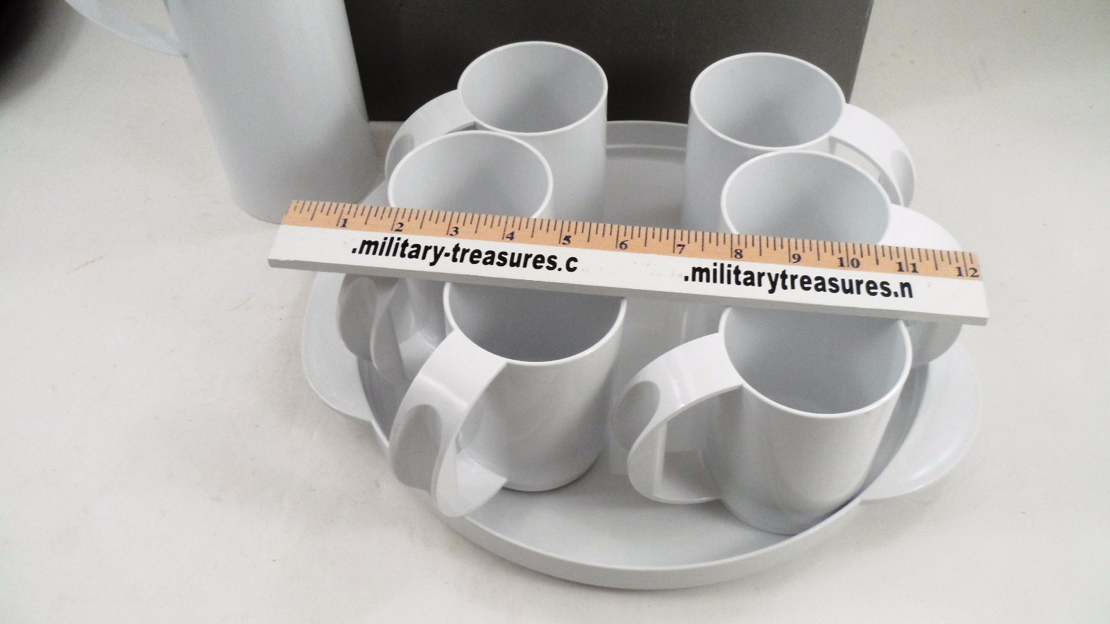 MIB Rare Danish Modernist Rosti Mepal Formula 1 White Serving Tray ...