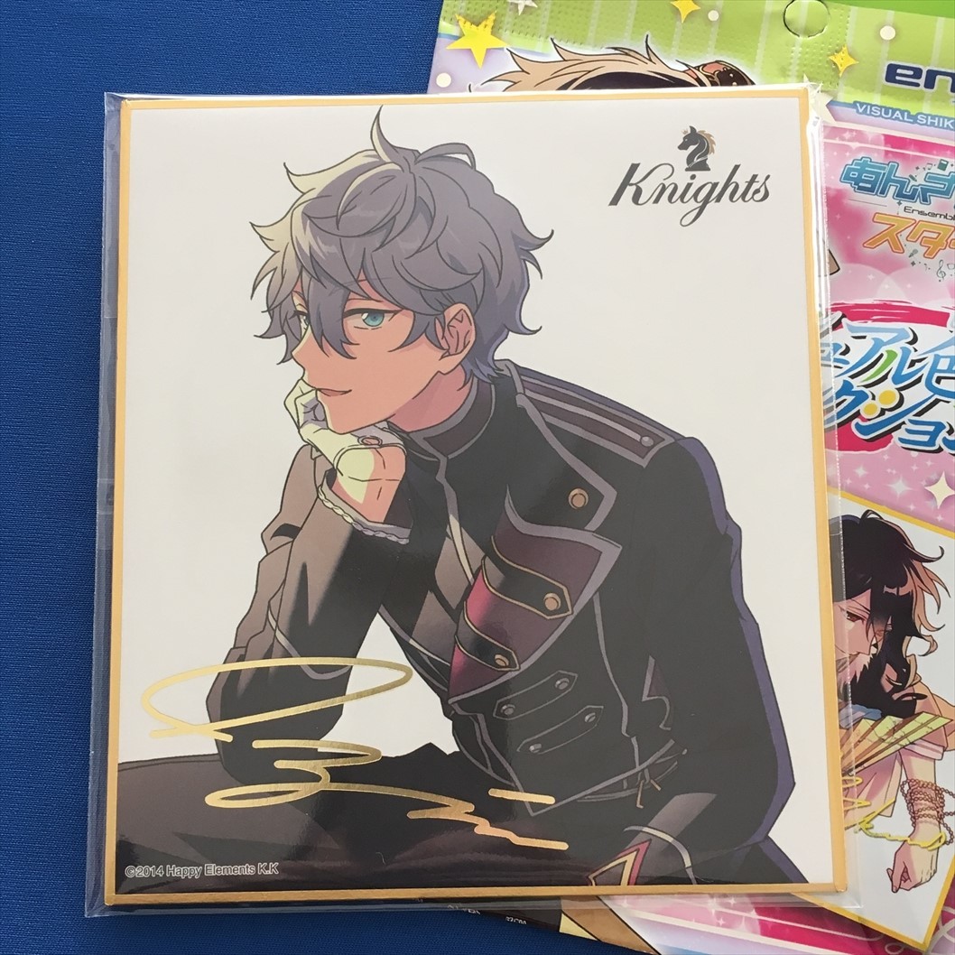 Ensemble Stars Autograph board 12 Mao Wataru Yuzuru Kuro Rei Izumi ...