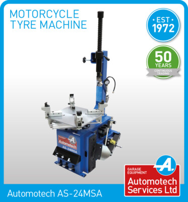 MOTORCYCLE TYRE CHANGER / SEMI AUTOMATIC / TYRE CHANGING MACHINE 240V ...