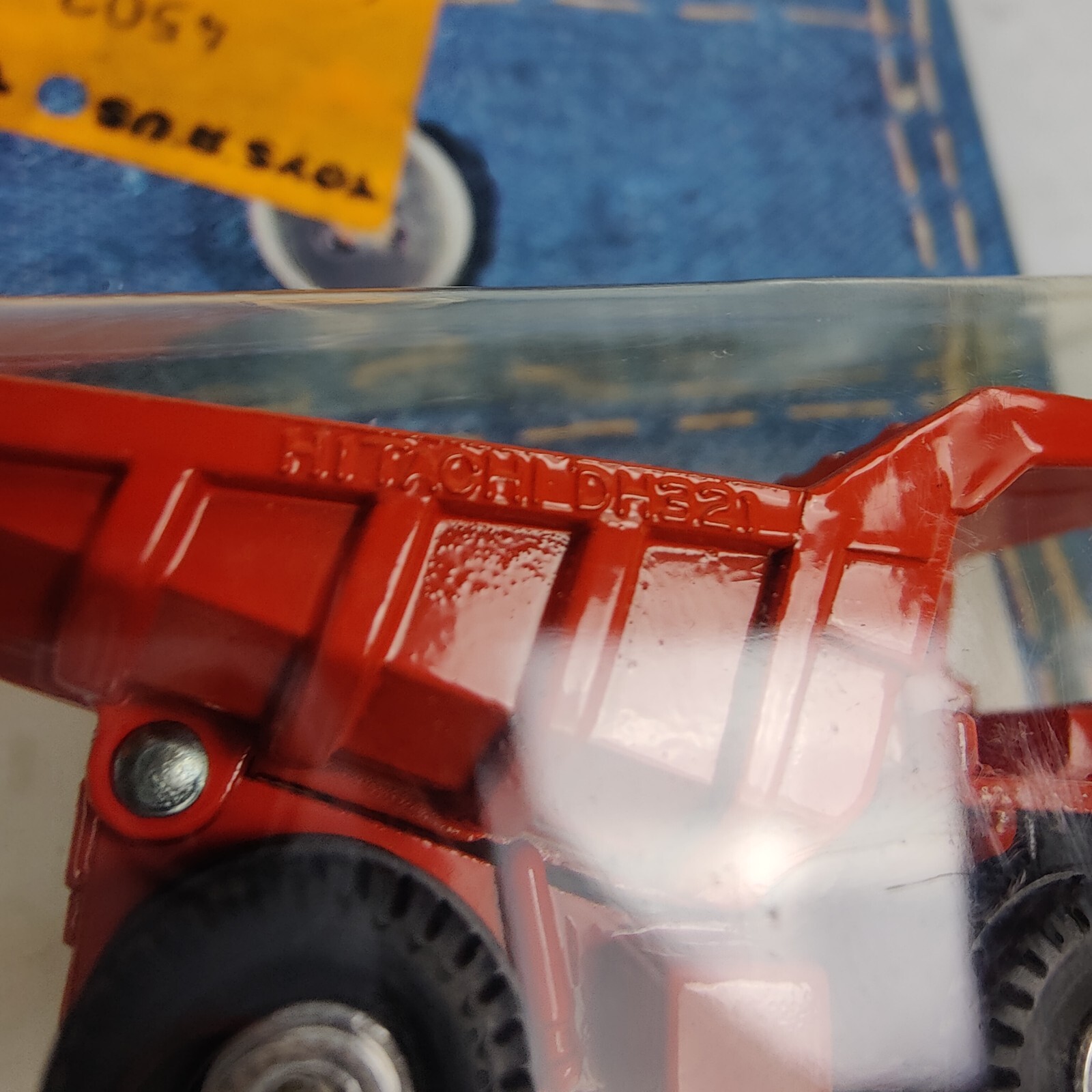 Tomy Pocket Cars Hitachi DH321 Dump Truck Vintage #35-59 Diecast Made ...