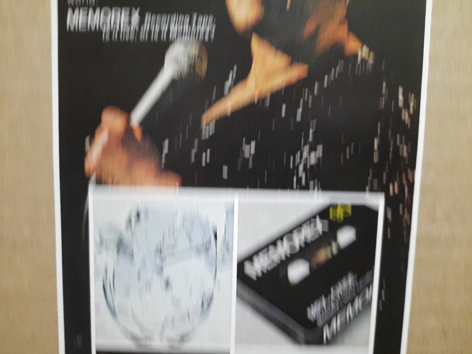 1978 Memorex Cassette Tape Magazine Ad Ella Fitzgerald | eBay