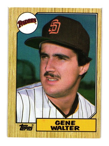 1987 Topps #248 Gene Walter San Diego Padres | eBay