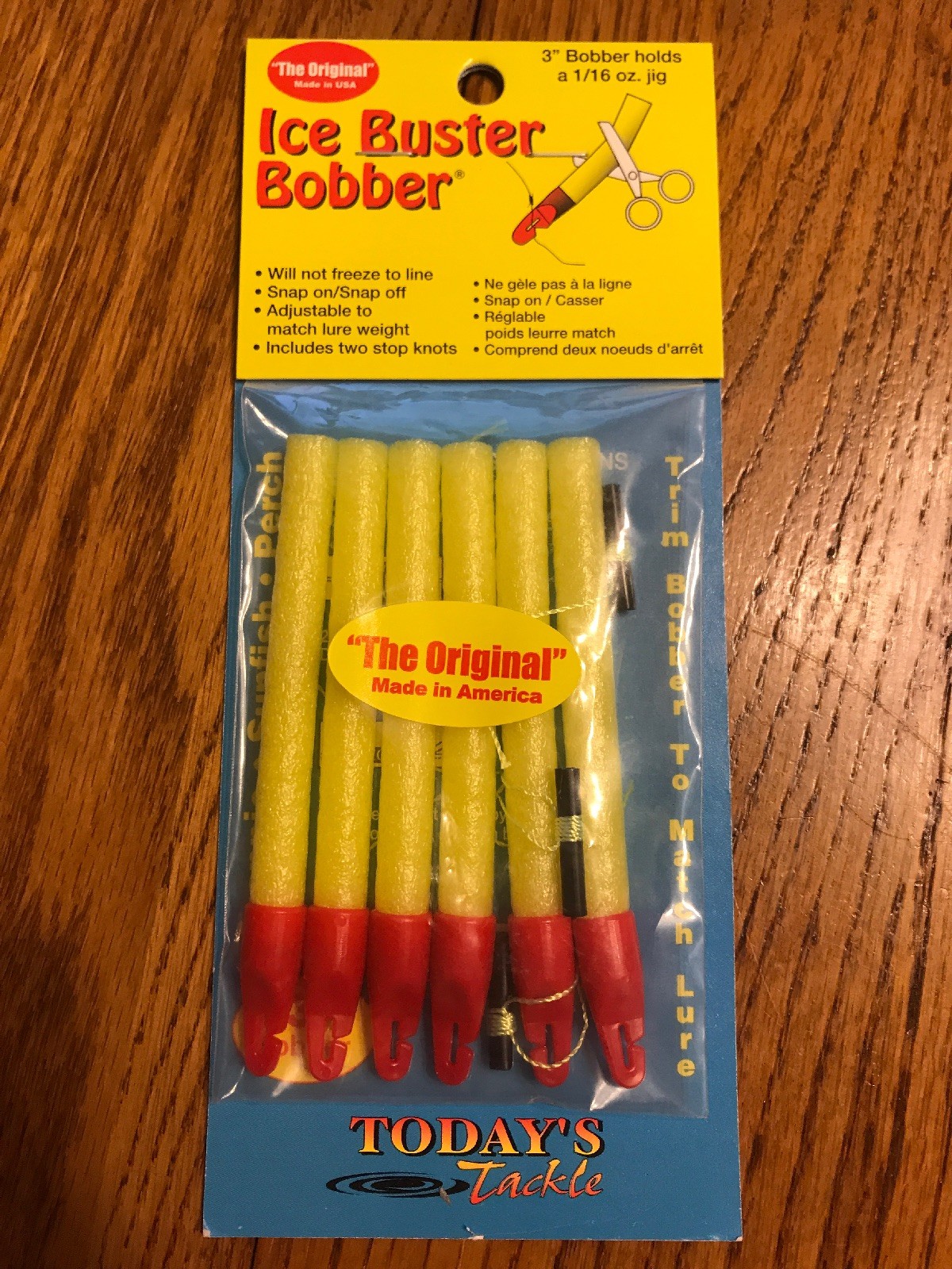 ICE BUSTER BOBBER - THE ORIGINAL - 3” Bobber Holds 6PK Ships N 24 | eBay
